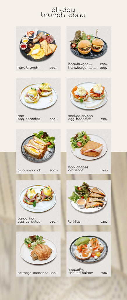 Harudot Chonburi Menu – NaNa Coffee Roasters