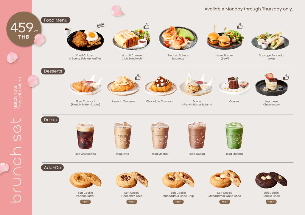 Harudot Chonburi Menu – NaNa Coffee Roasters