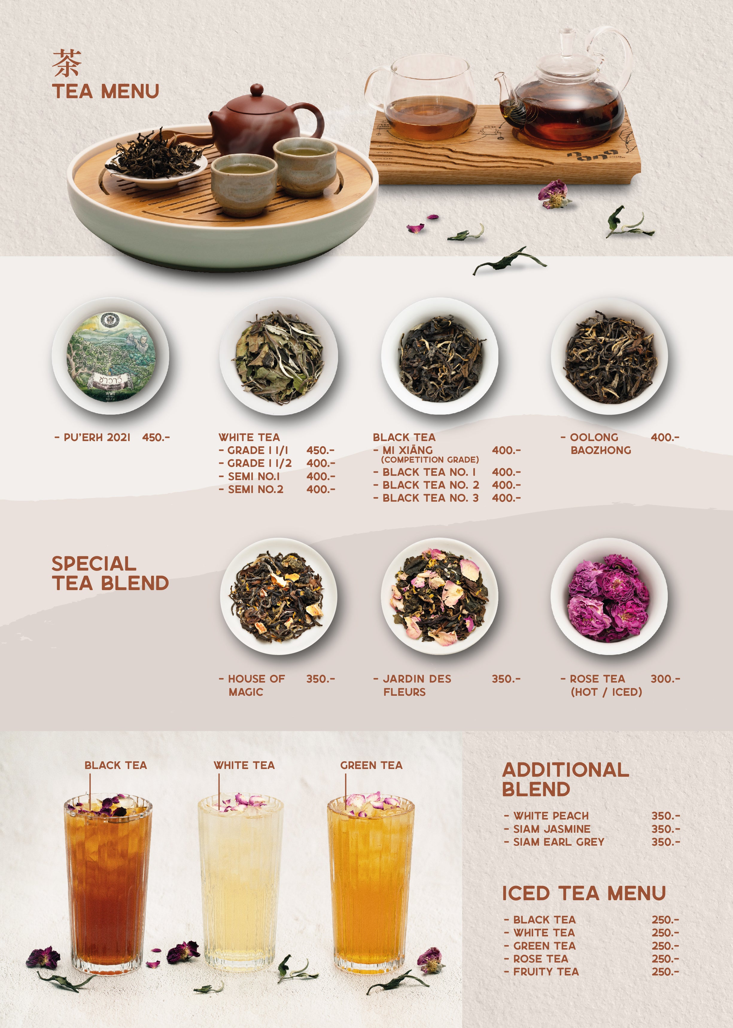 Nana Coffee Roasters Menu