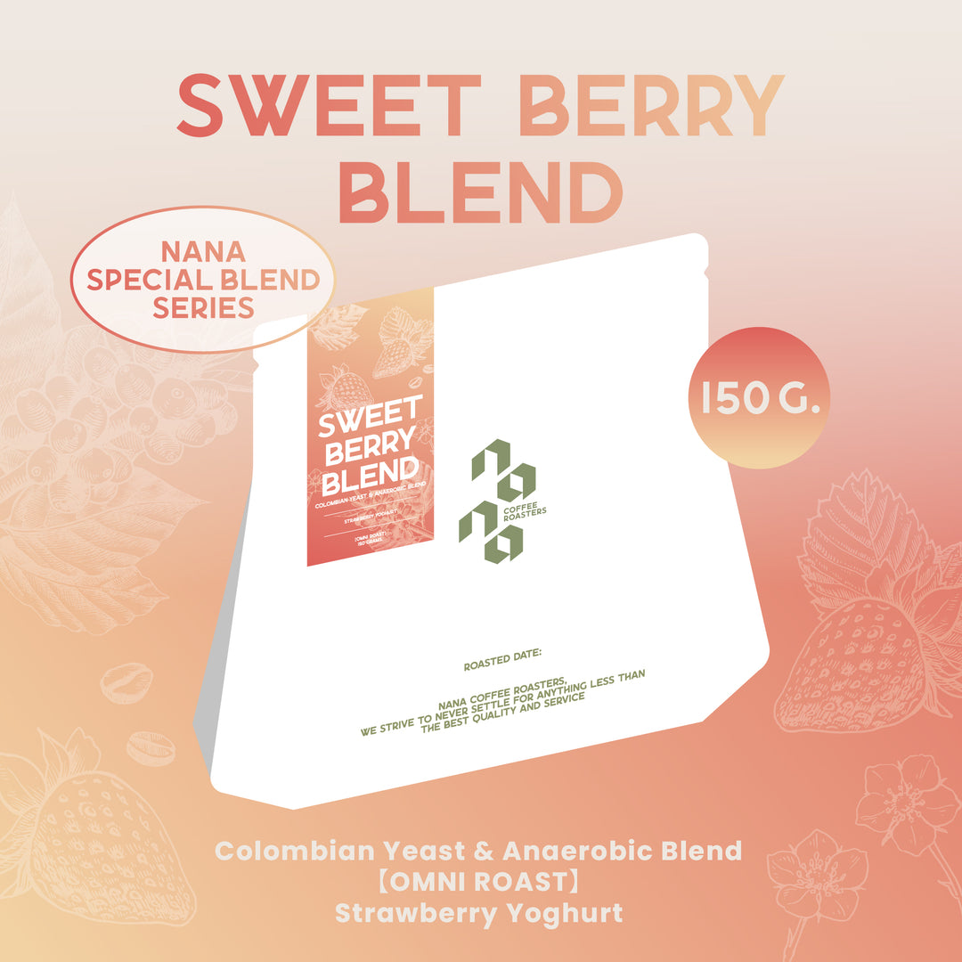 Sweet Berry Blend Coffee Beans (Medium Roast) - 150g – Nana Coffee Roasters